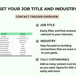 Networking Contact List Template Directory Template Address Book ...
