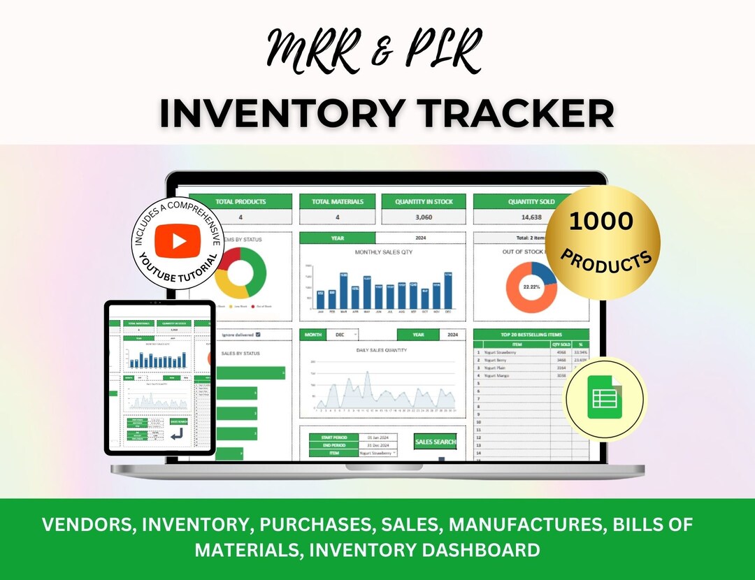 MRR Inventory Tracker & Management for Small Business Reseller ...
