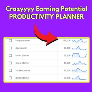 Productivity Planner, Productivity Journal, Productivity Tracker ...