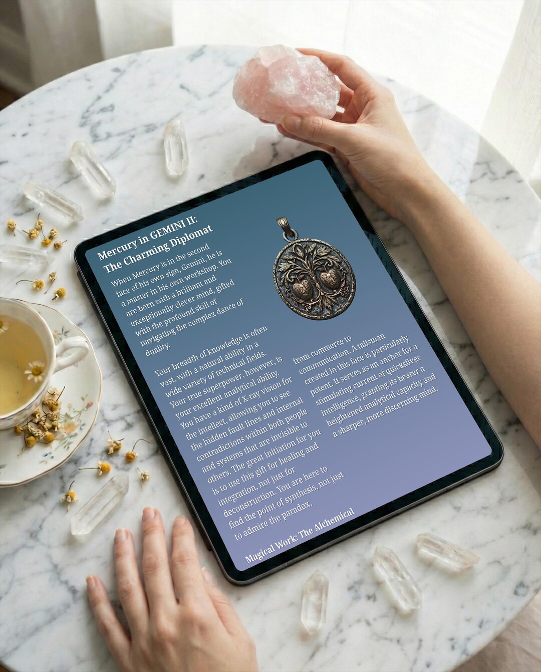 Gemini Astrology Reading, Personalized Natal Chart (200 Pages, Deep Mercury Guide) - Etsy