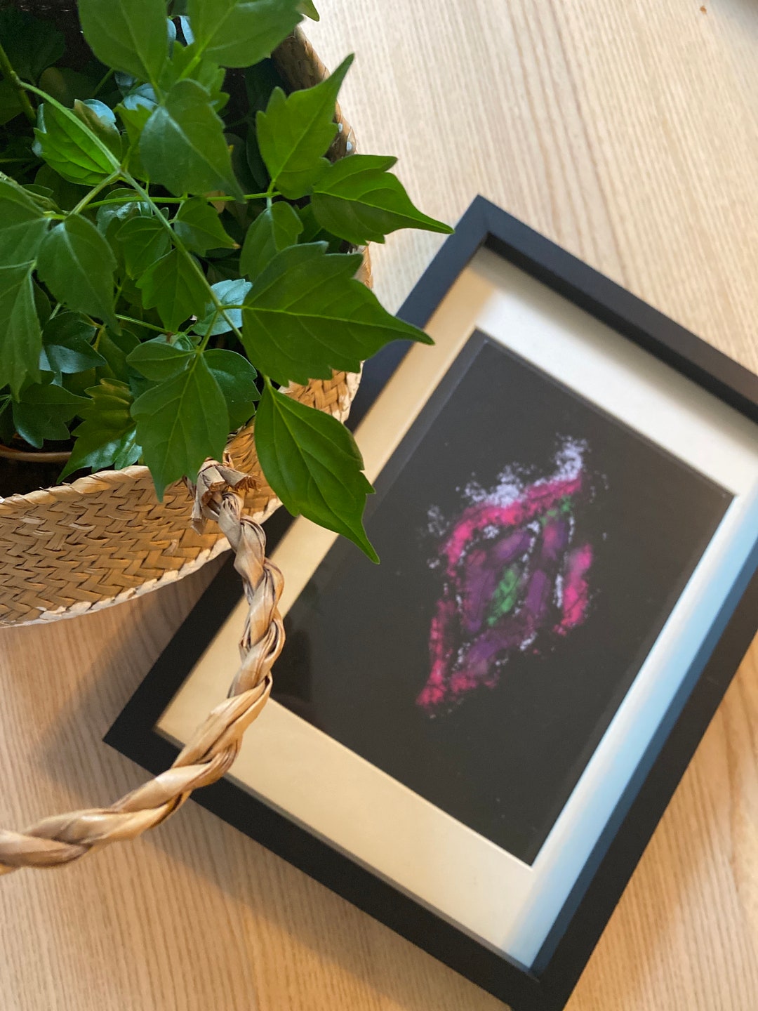 Female Anatomy Digital Watercolor Print, Vulva Printable Poster, Human ...