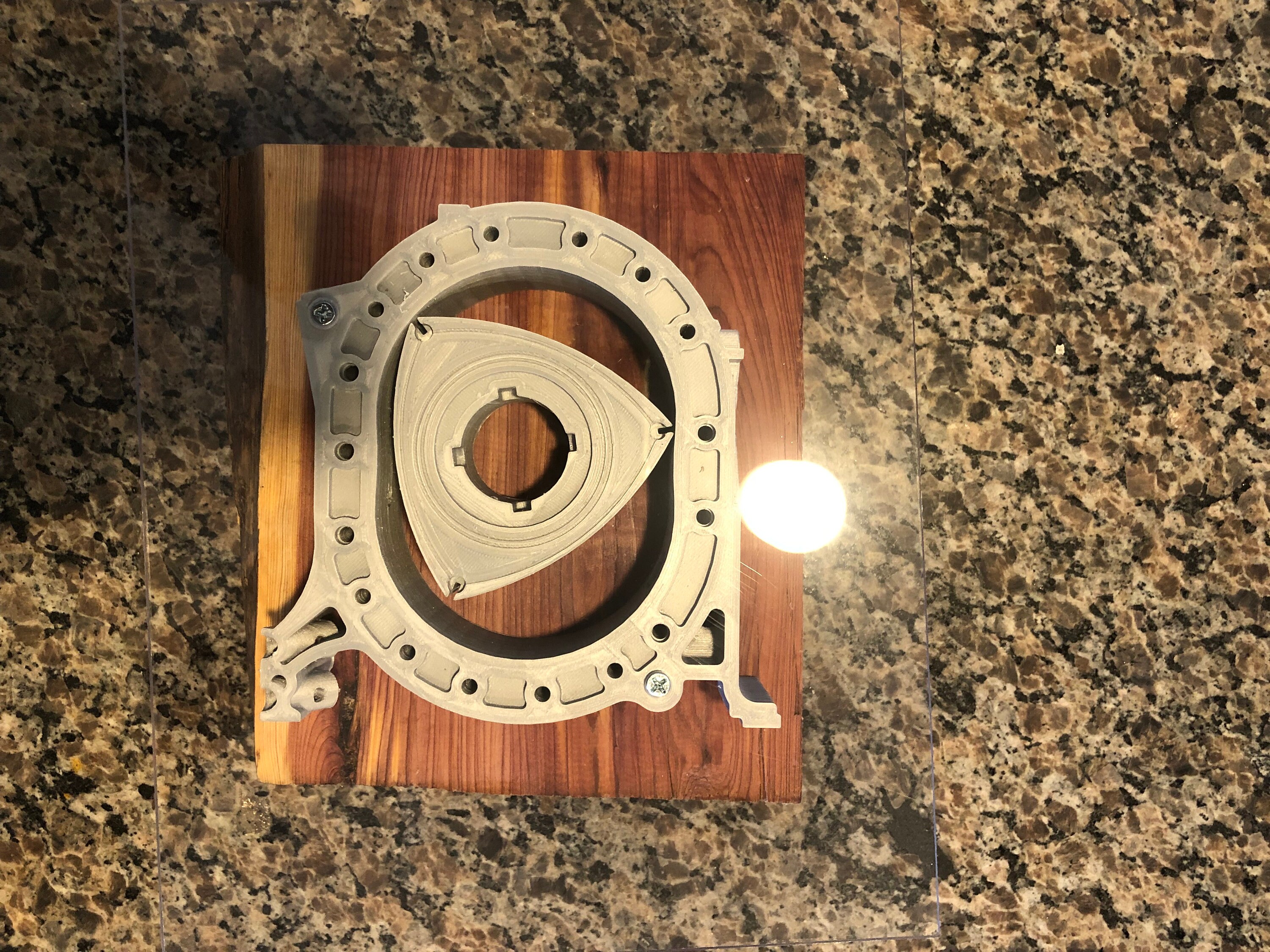 Rotary Engine Table | Centerpiece | Automotive Décor - Etsy
