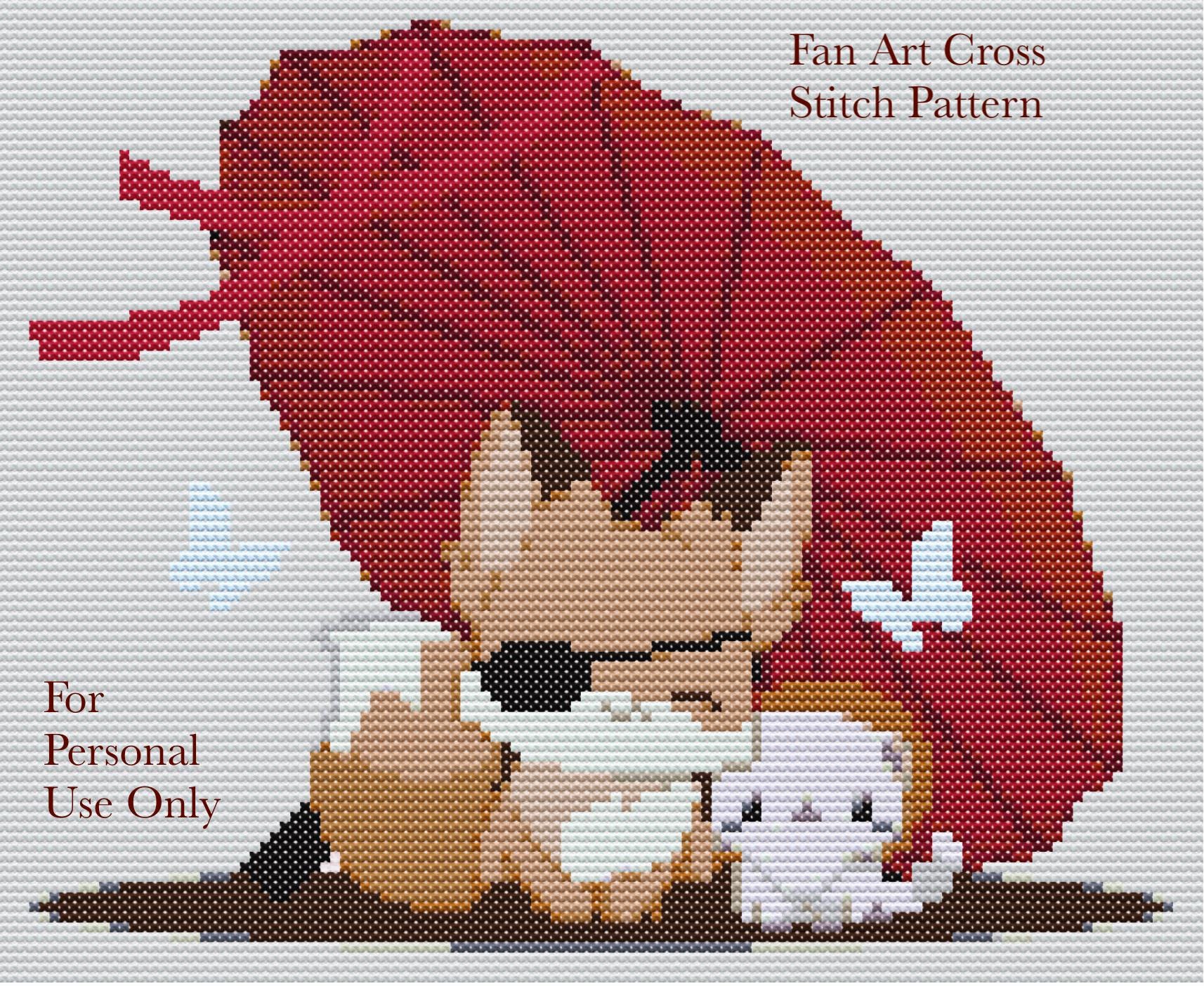 Heaven Official's Blessing Cross Stitch Pattern - Fox Hua Cheng and ...