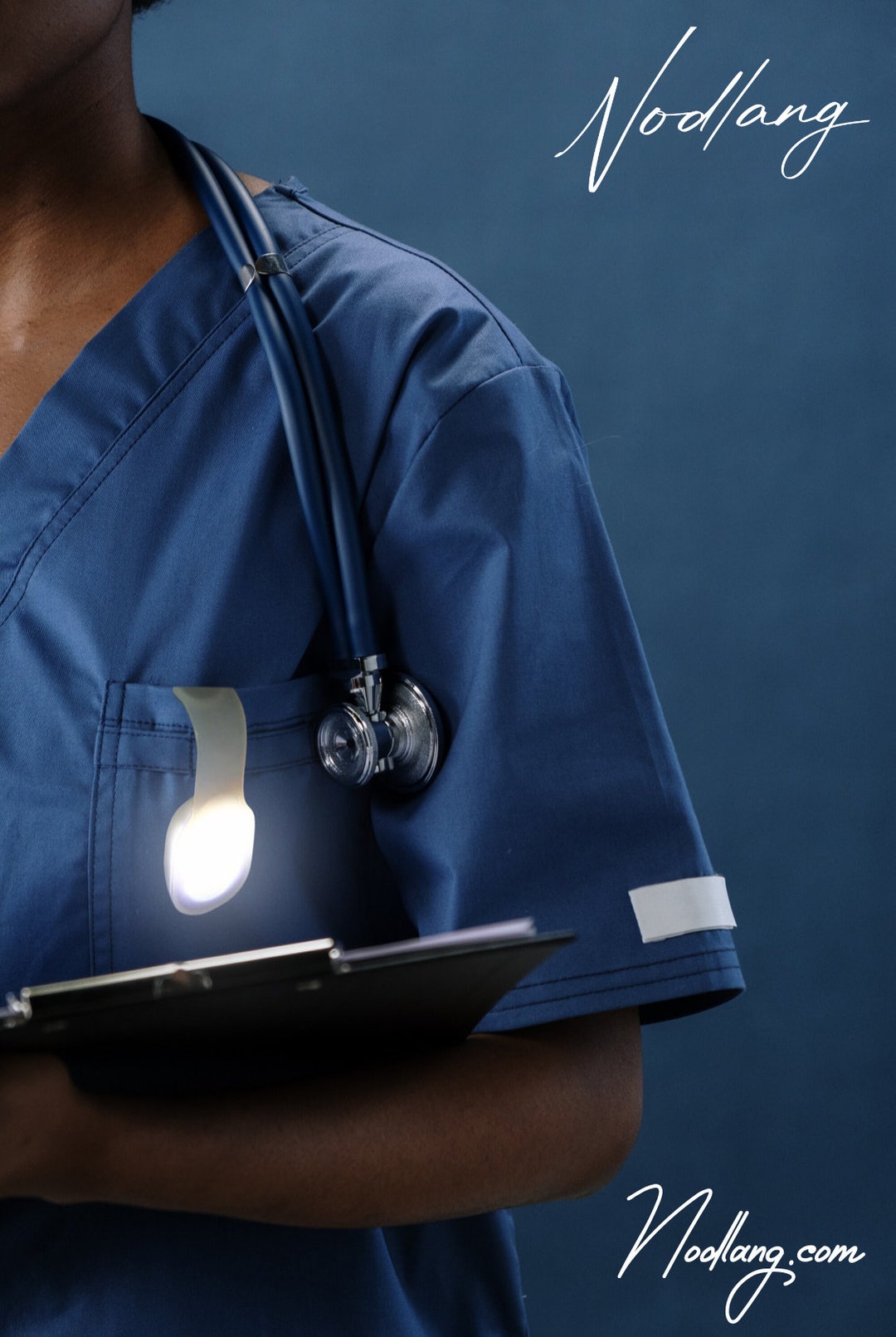 Nurse Torch With Magnetic Safety Clip, Hands Free Thanks to the Night ...