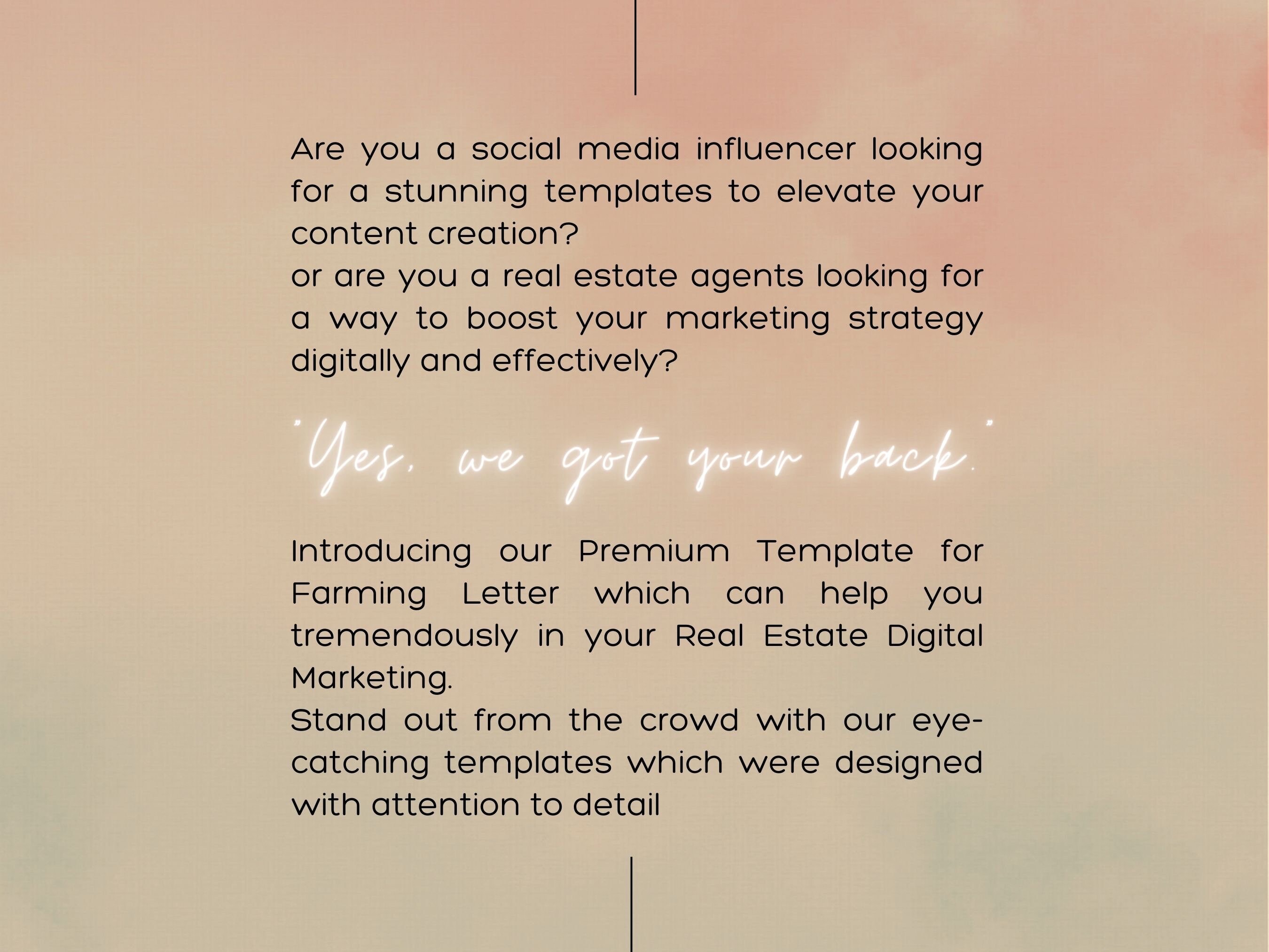 Just Sold Real Estate Farming Letter Template | Canva Editable (PDF) - Etsy