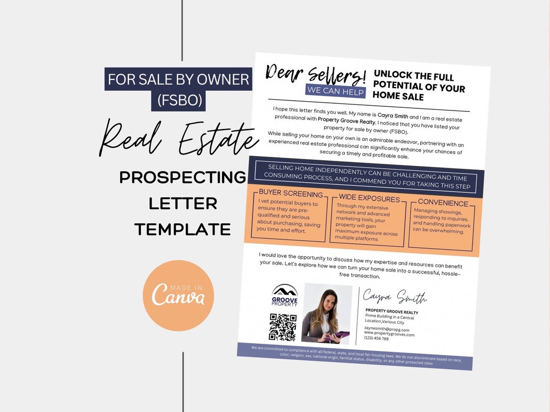 FSBO for Sale by Owner | Prospecting Letter Real Estate | Marketing ...