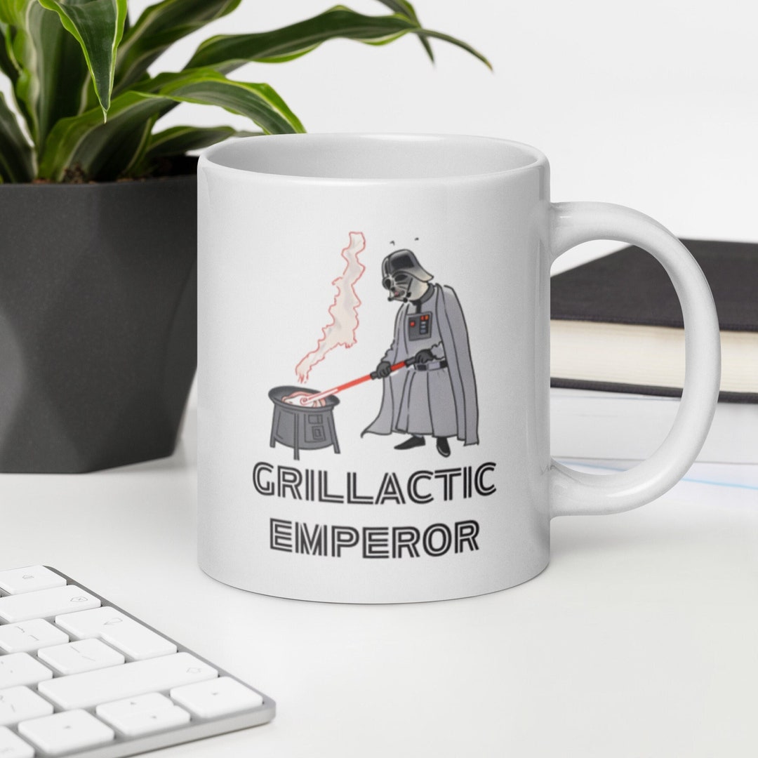 Grillactic Emperor Coffee Mug, Grill Master Collector's Mug, Gift for ...