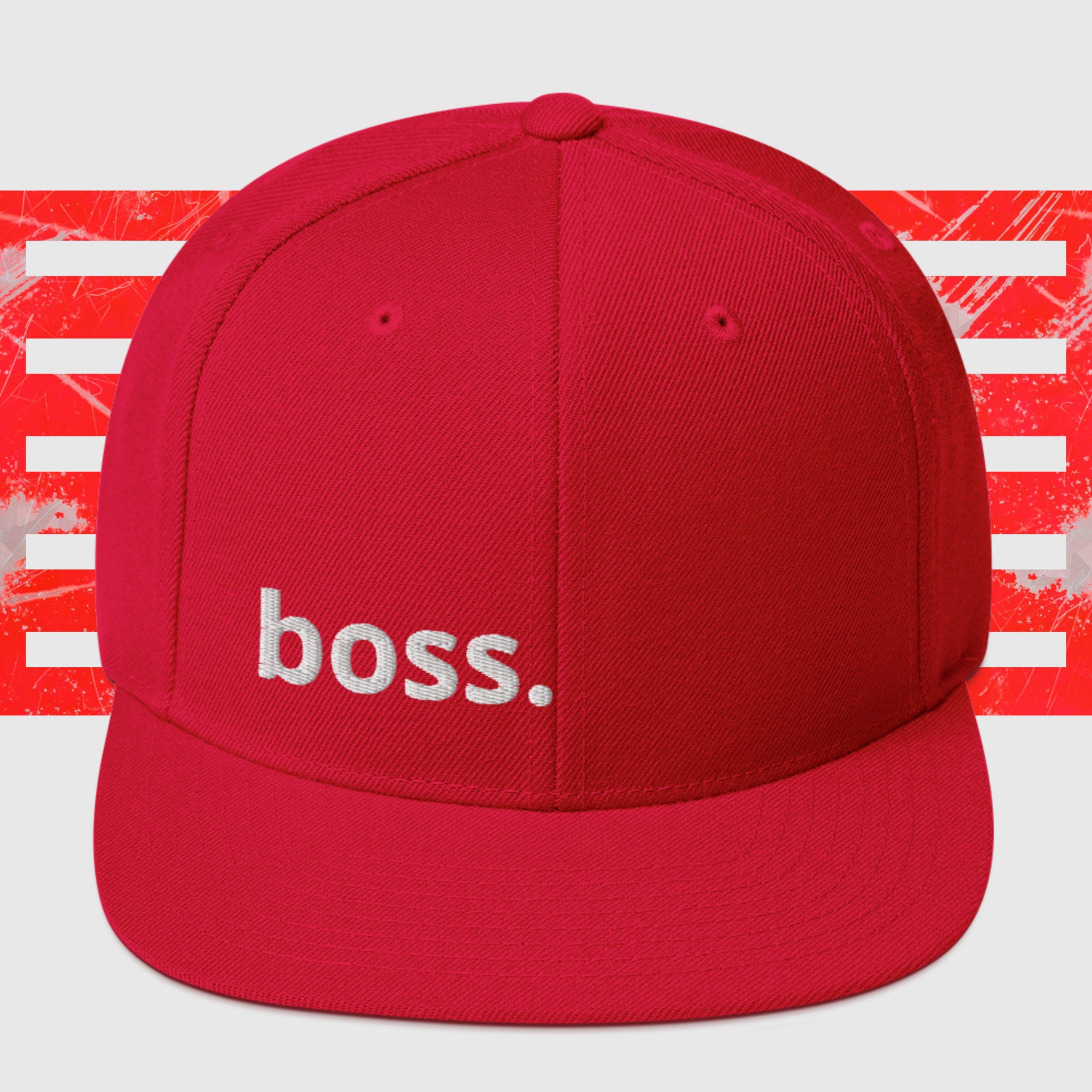 Boss. Snapback Hat | Classic Fit | Gift for Boss | Gift for Those With ...