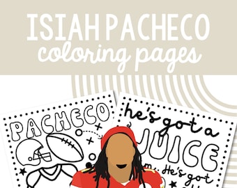 isiah pacheco coloring pages