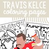 Kansas City Chiefs Coloring Pages BUNDLE Mahomes, Kelce, Pacheco - Etsy