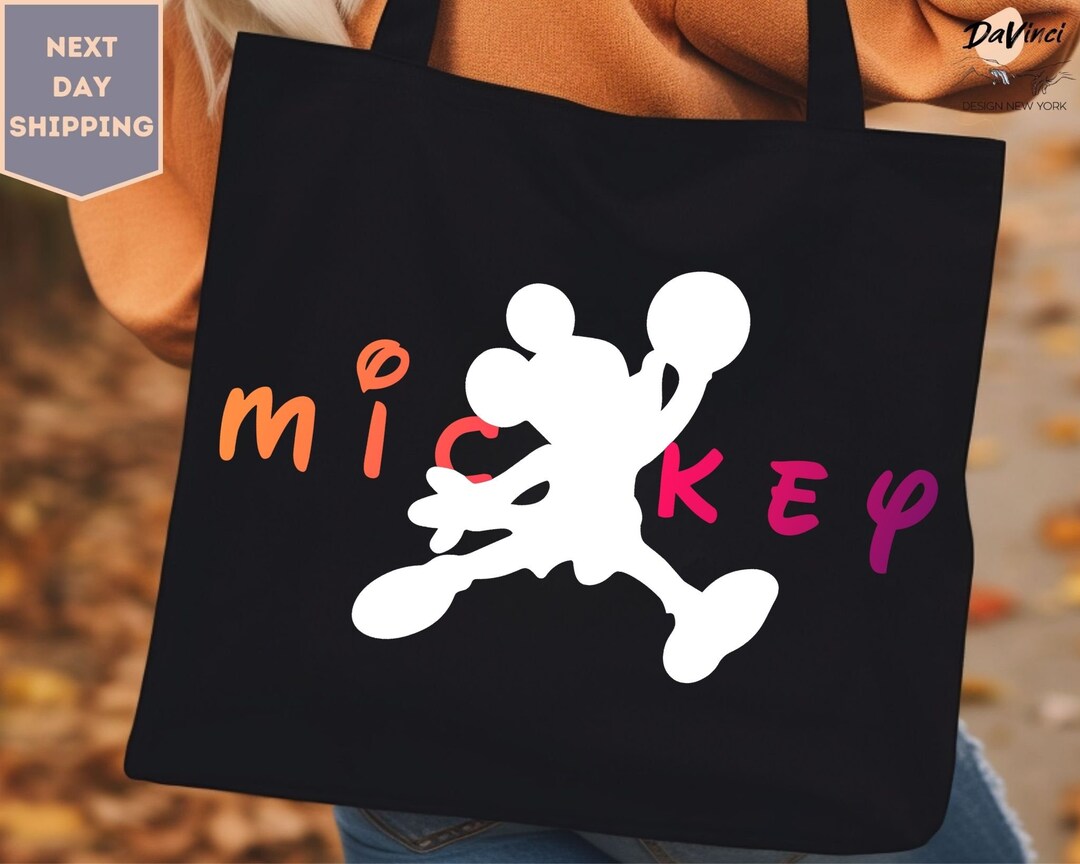 Mickey Tote Bags, Disney Gift Tote Bags, Mickey Birthday Tote Bags ...