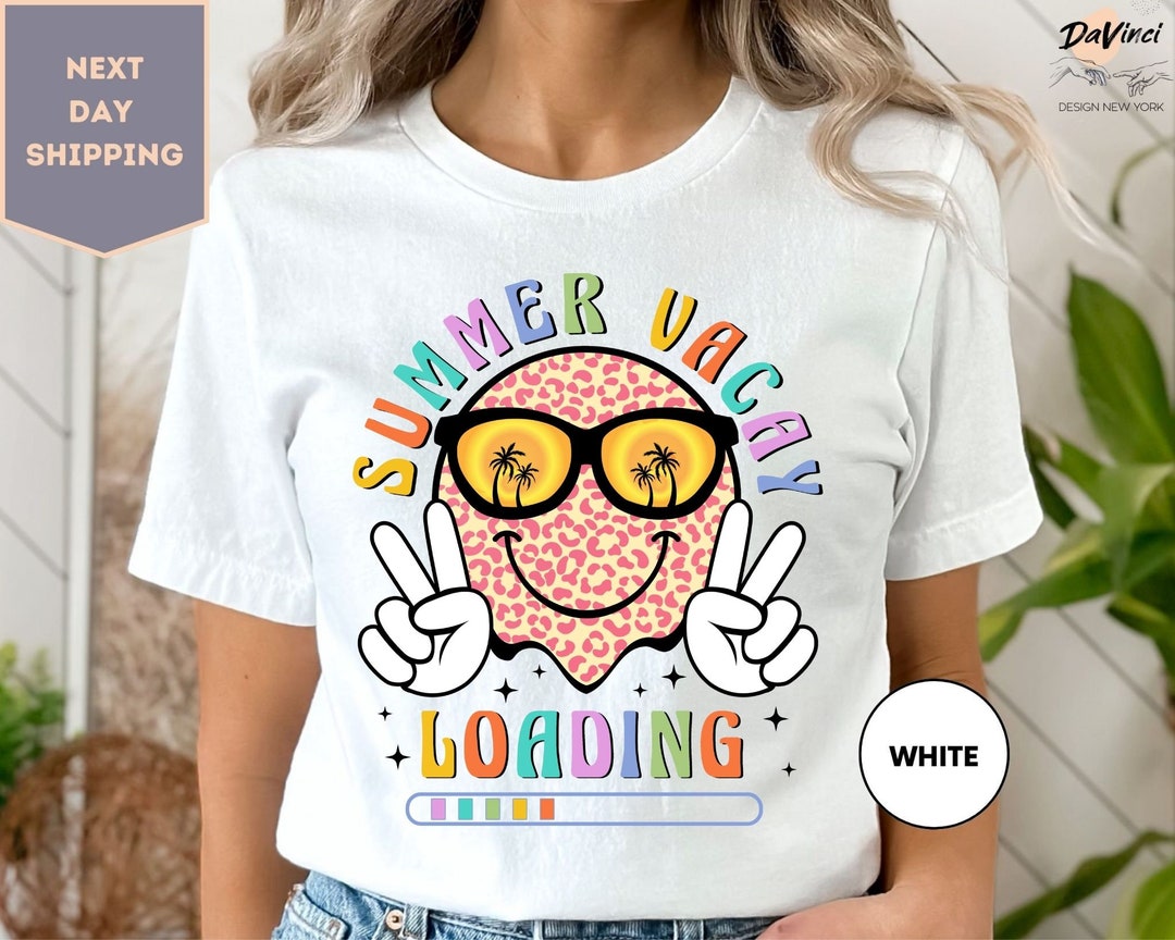 Summer Vacay Loading Shirt, Summer Holiday Shirt, End of the School ...