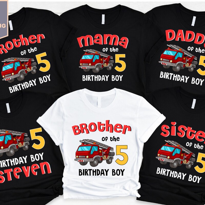 Fireman Theme Birthday - Etsy