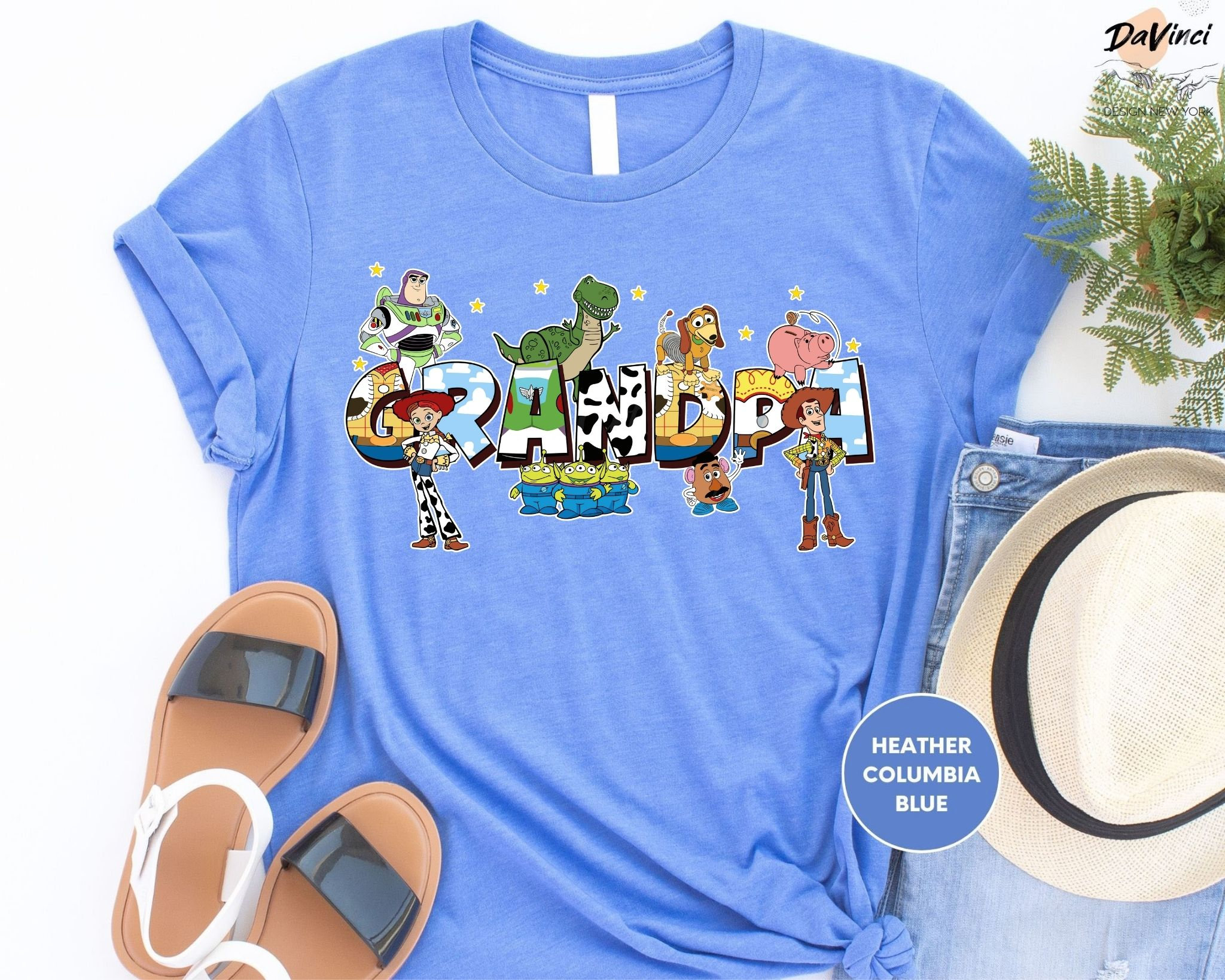 Toy Story Grandma Toy Story Grandpa Shirt, Toy Story Birthday Tee ...