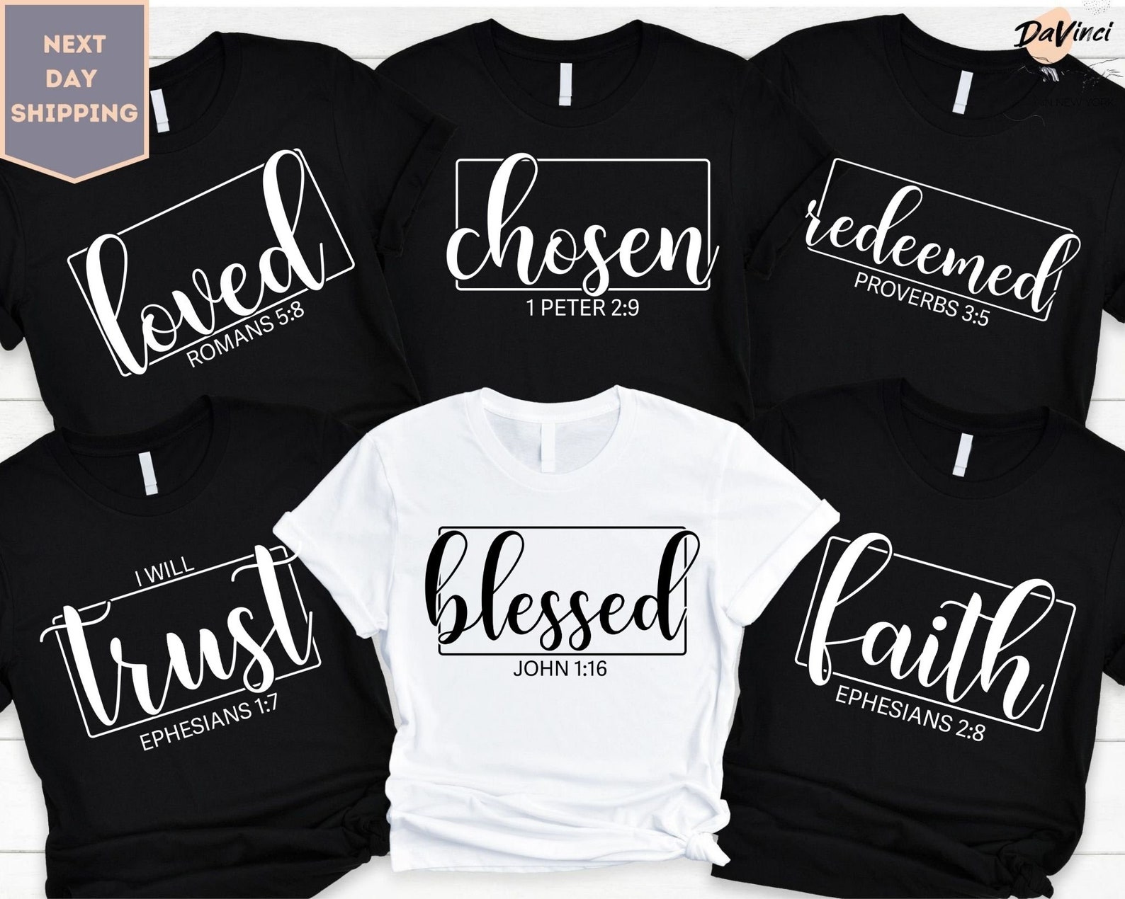 Chosen Shirt , Faith Shirt, Christian Shirt, Personalized Spiritual ...