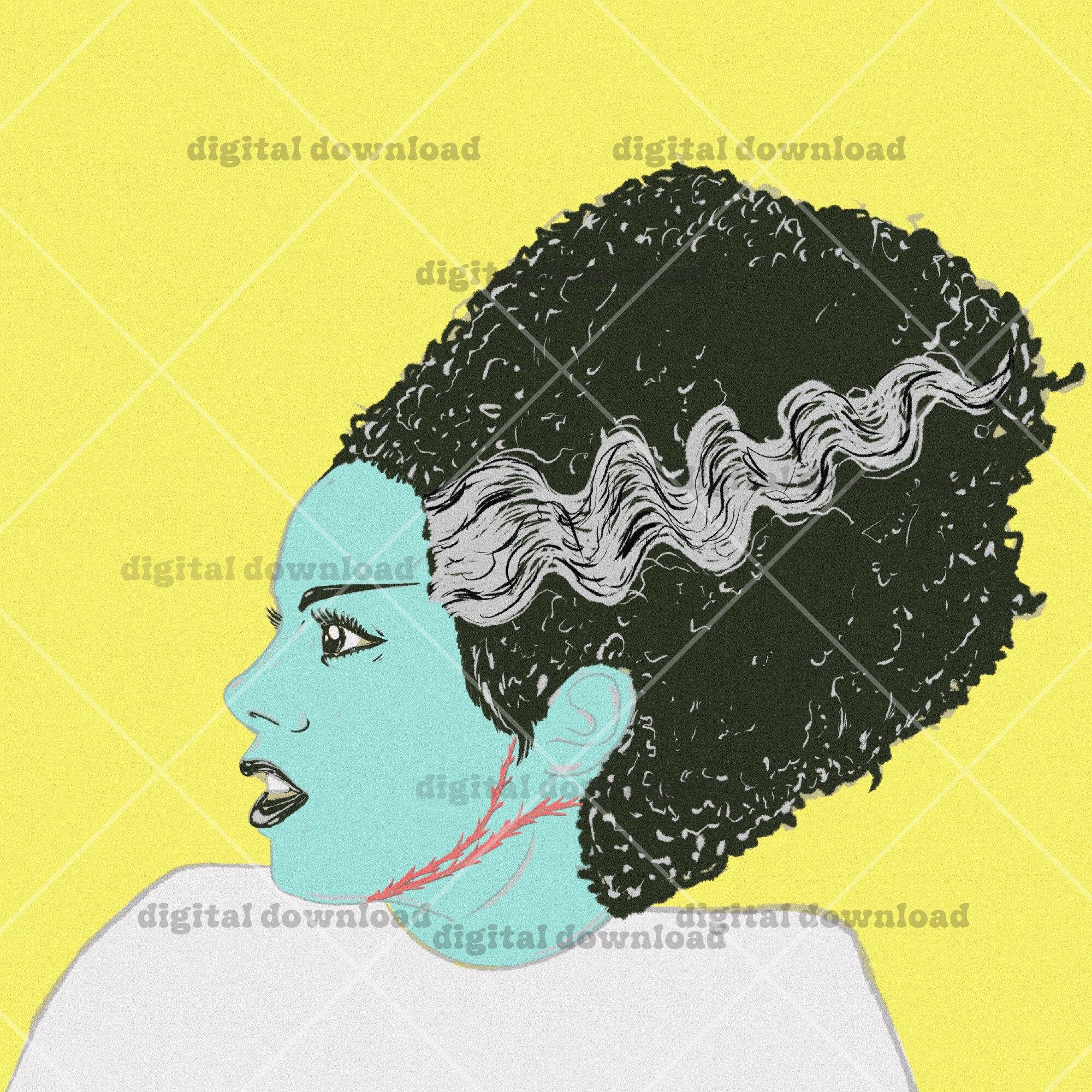 Halloween Monster Mash Digital Download Printable Poster - Etsy