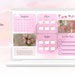 Aesthetic Desktop Organizer | Pink Minimalist - Etsy