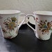 222 Fifth Jacobean Trail Mug and Salad/dessert Plate, Set of 2 - Etsy