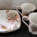 222 Fifth Jacobean Trail Mug and Salad/dessert Plate, Set of 2 - Etsy