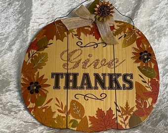 Wooden Fall and Thanksgiving Signs - Etsy