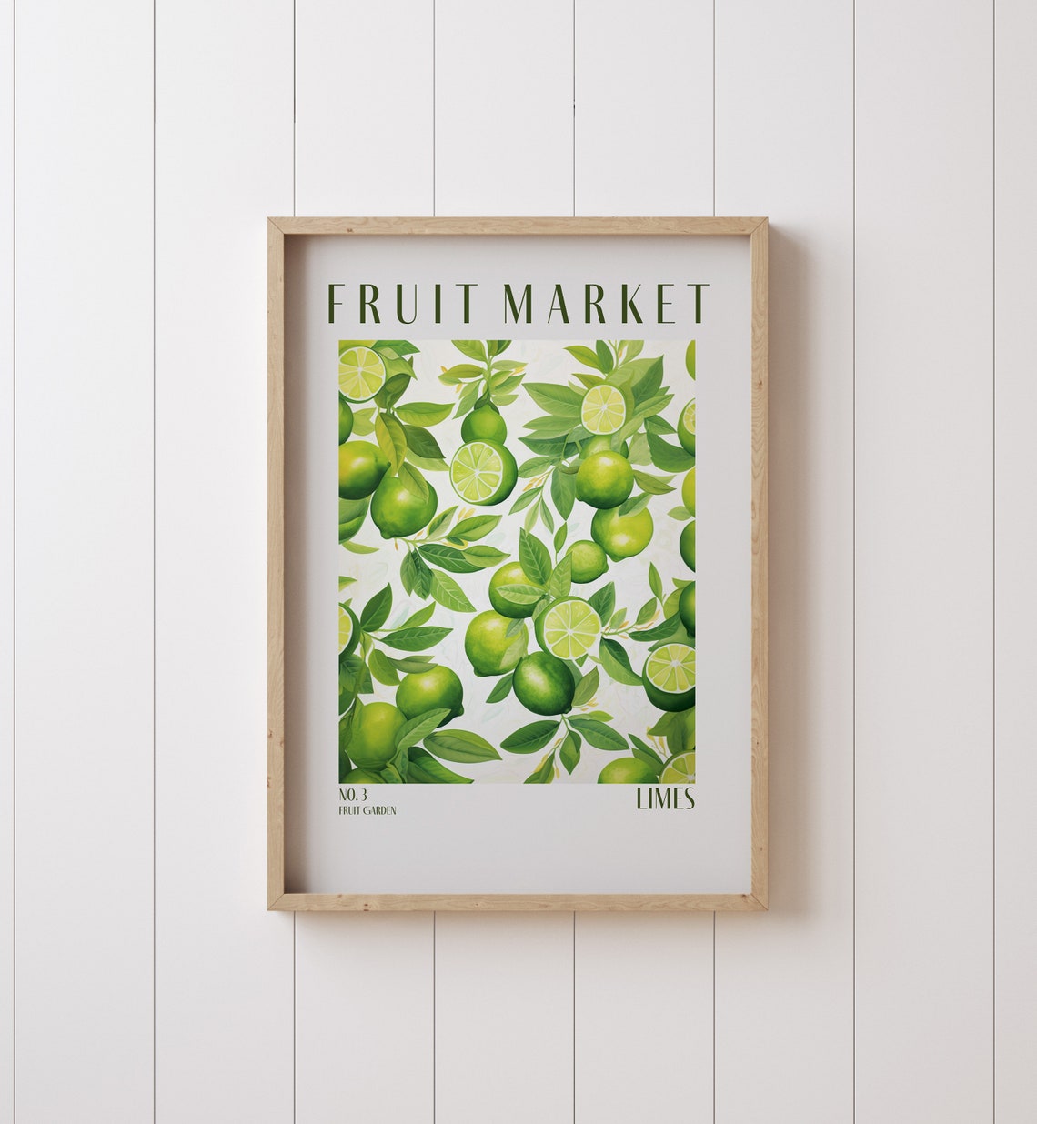 Fruit Market Prints, Boho Fruit Art, Kitchen Wall Décor, Living Room ...