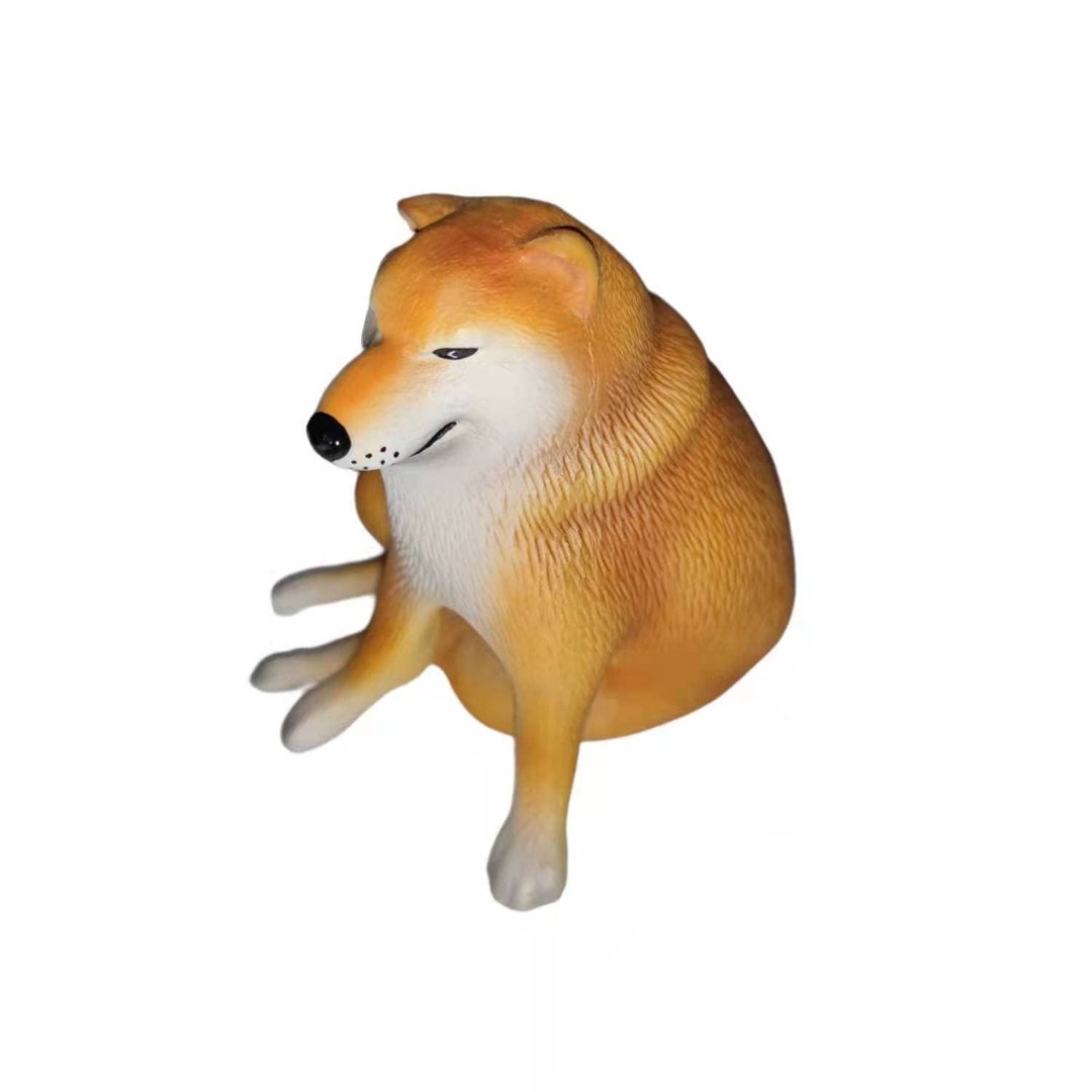 LAIX Doge and Cheems Figure Set, 5.9 doge and 2.75 cheems, Meme Theme ...