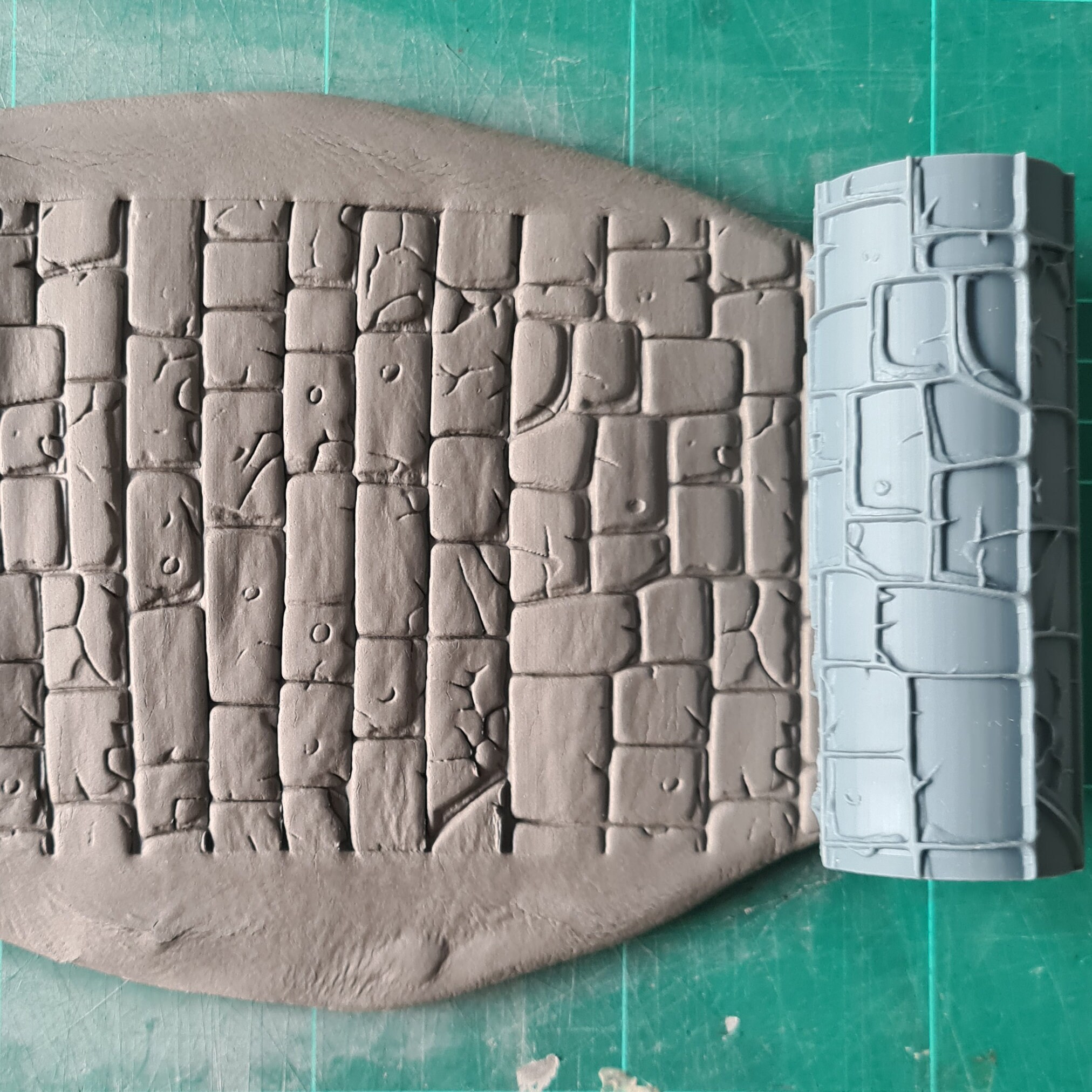 Enhance Your Miniatures and Dnd Terrain With Our 3d-printed Texture Rollers Choose Roller Type ...