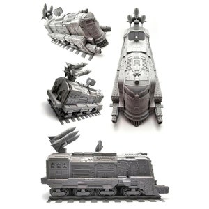 Modular Wartrains by Engin3d Playable Scenery for Sci-fi Wargaming ...