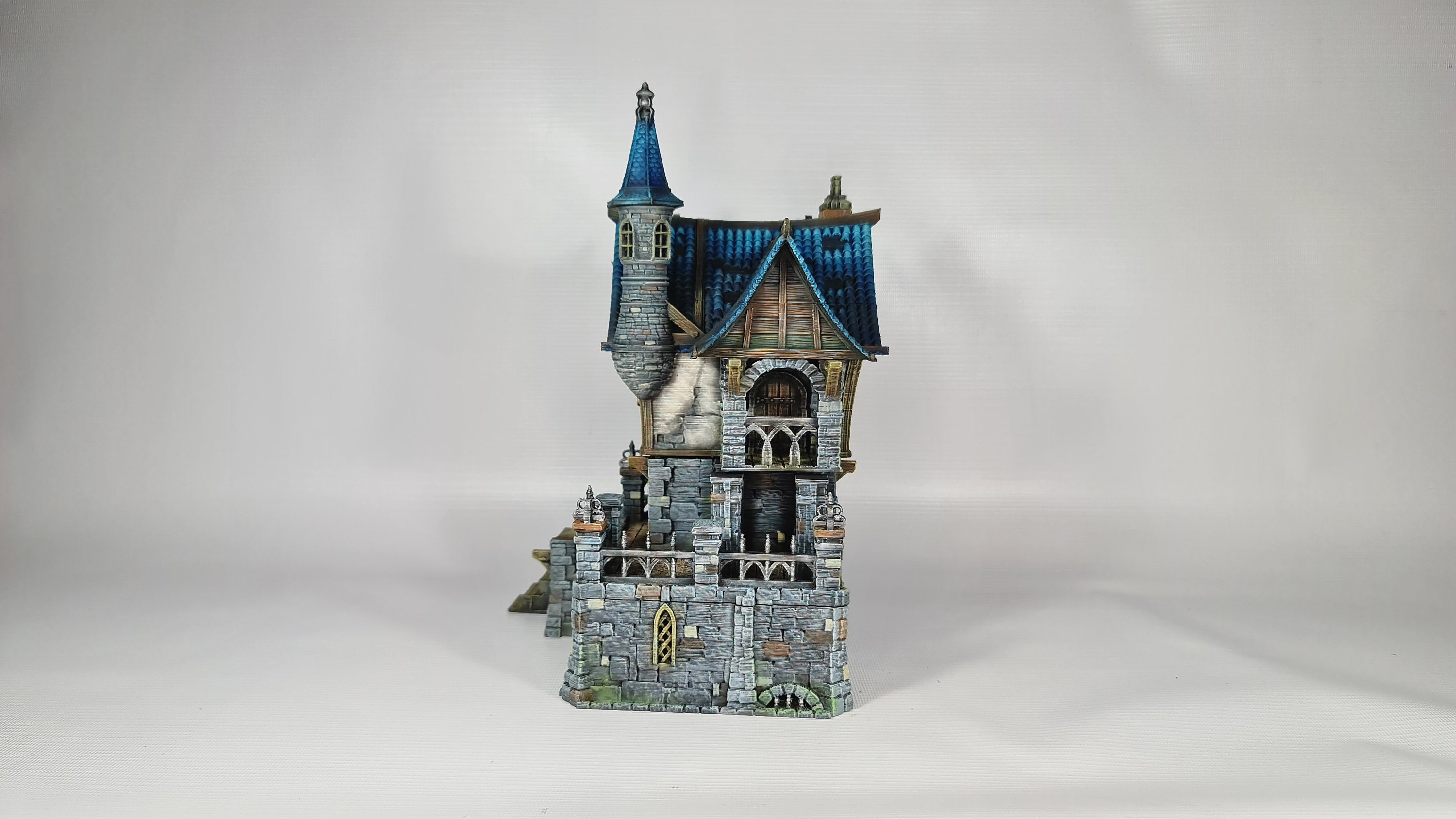 Blackstone House 3D Printed Dnd Miniature Terrain for Wargaming ...