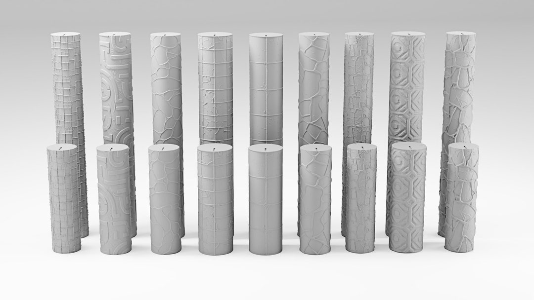 Level up Your Miniature Game: Exclusive Texture Rollers for Dnd Crafts Terrain Railway Crafting ...