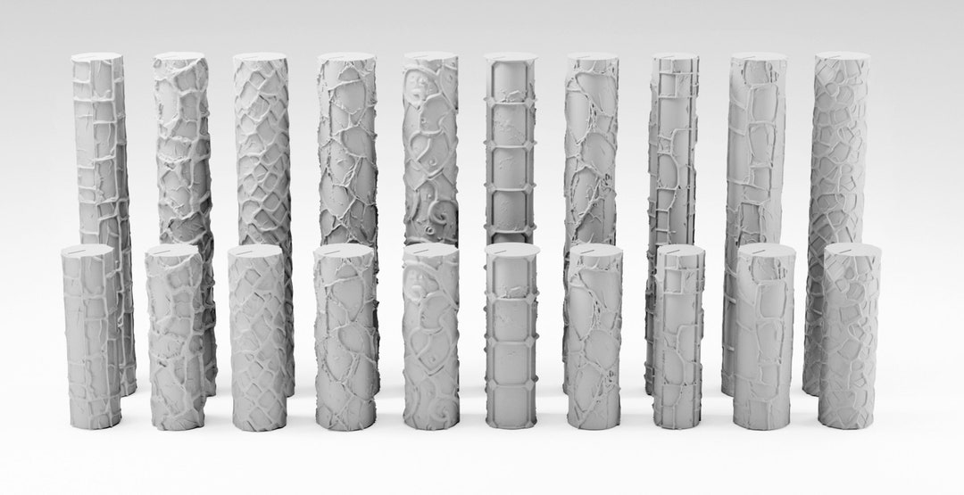Innovative Dnd Crafting: Quality 3d-printed Terrain Texture Rollers for Creators Ultimate ...
