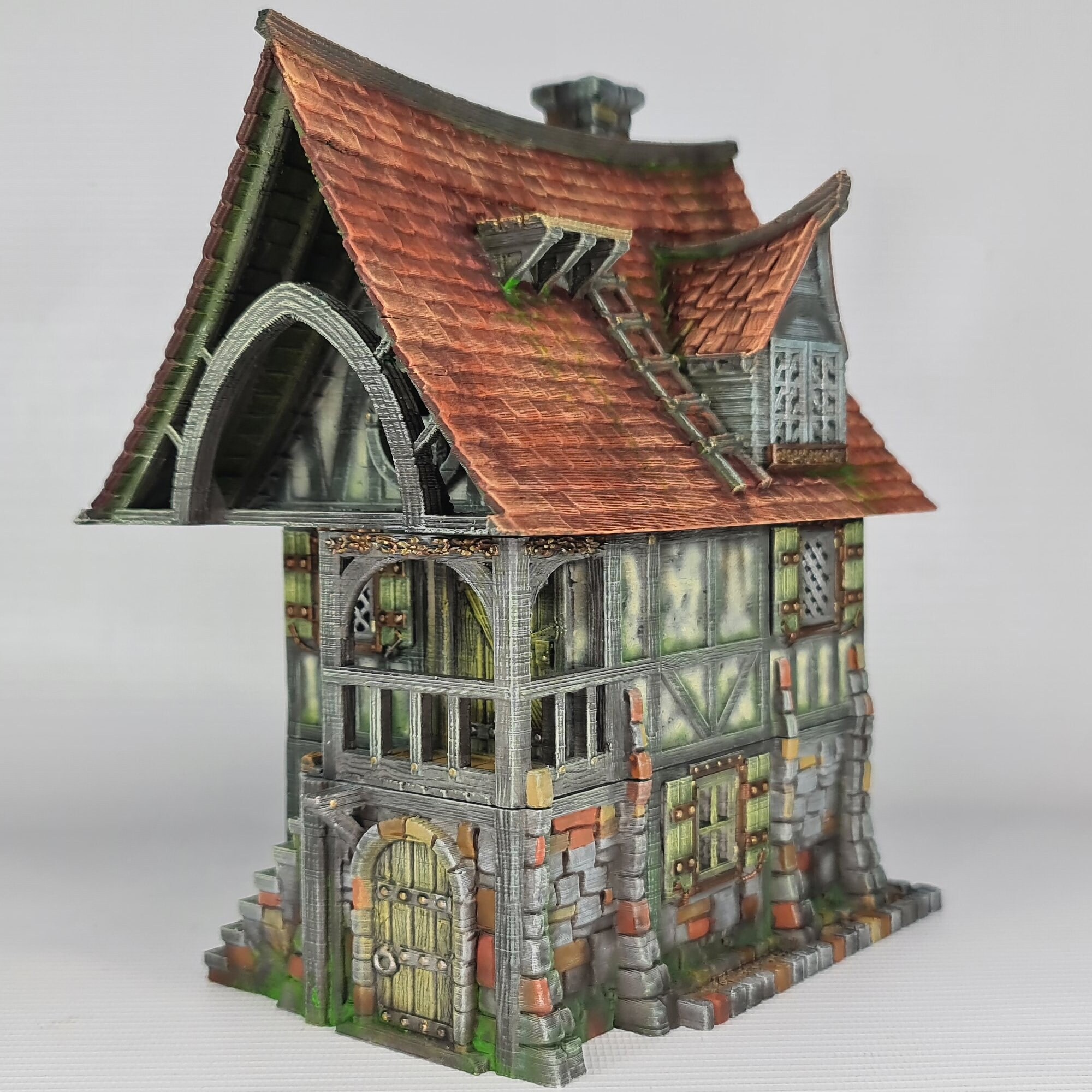 Beetroot House 3D Printed Dnd Miniature Terrain for Wargaming - Etsy