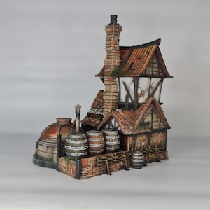 Blackthorn Distillery 3D Printed Dnd Miniature Terrain for Wargaming ...