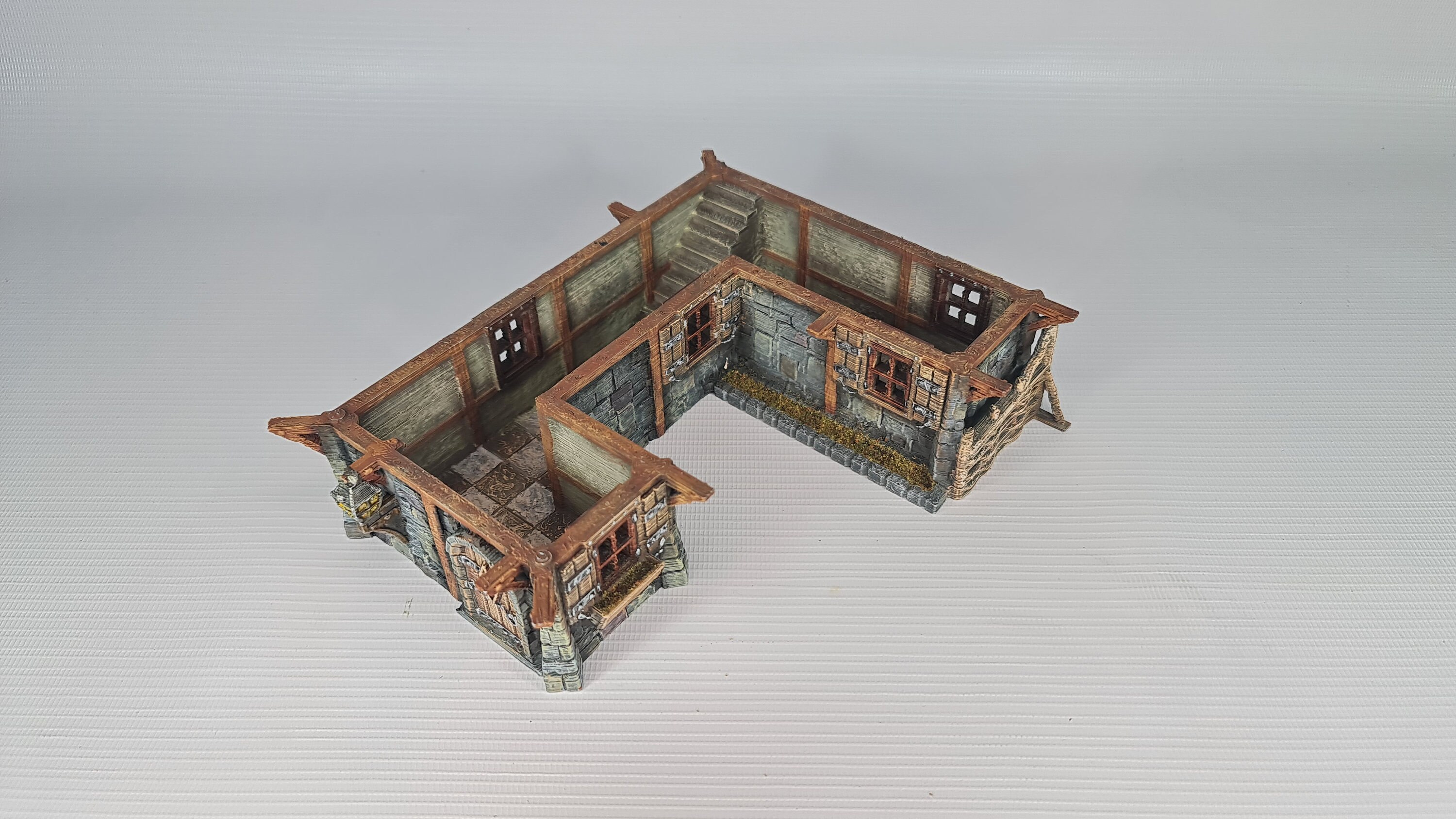 Bell Tower Farm 3D Printed Dnd Miniature Terrain for Wargaming Medieval ...