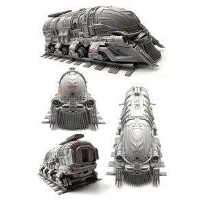 Modular Wartrains by Engin3d Playable Scenery for Sci-fi Wargaming ...