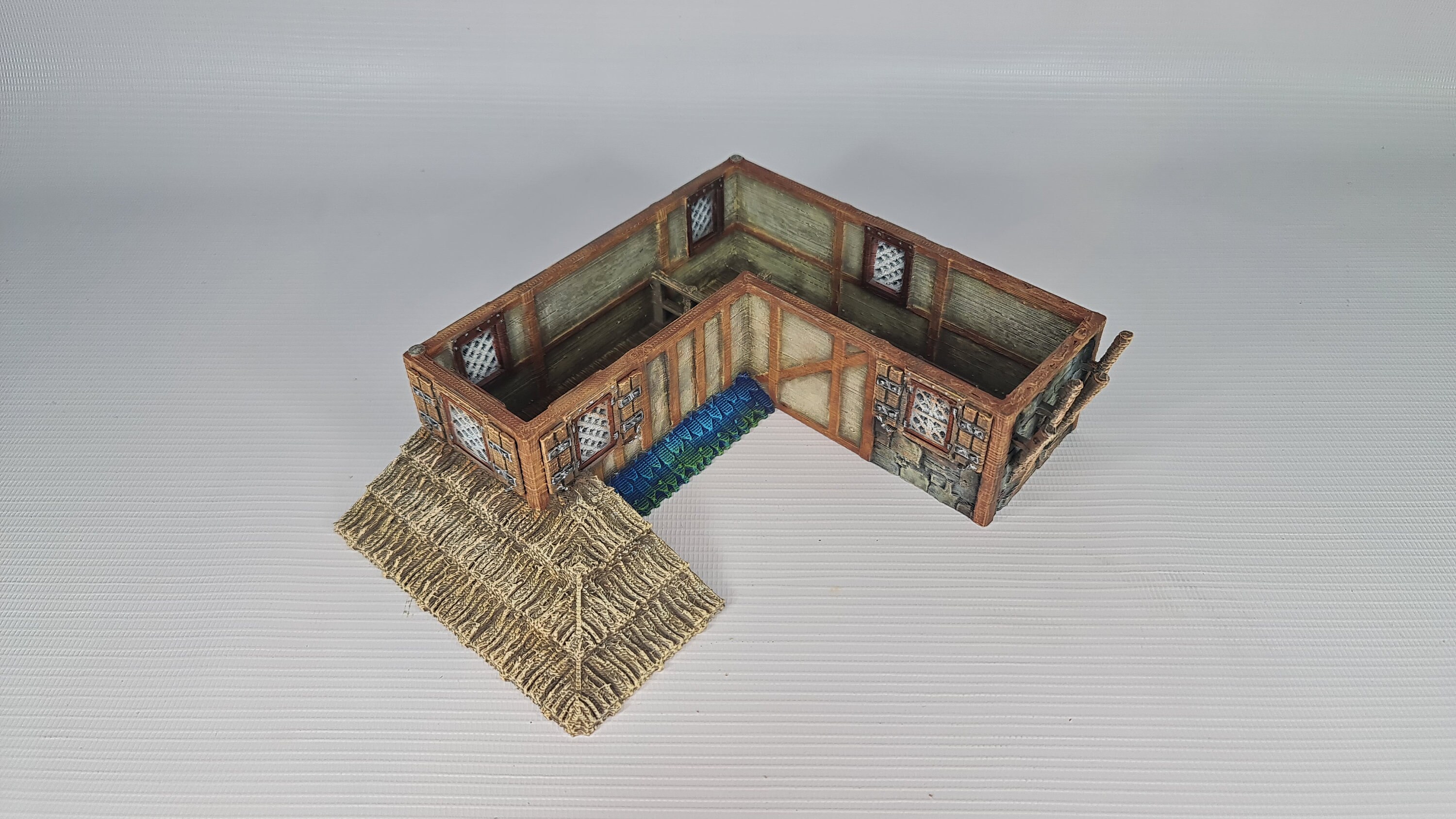 Bell Tower Farm 3D Printed Dnd Miniature Terrain for Wargaming Medieval ...
