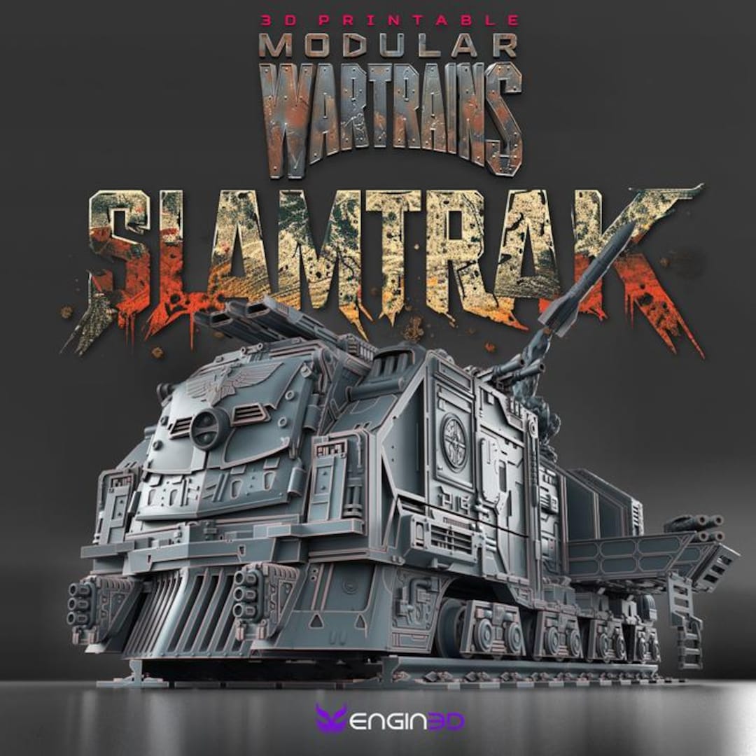 Slamtrack Warengine Modular Wartrains by Engin3d Playable Scenery for ...