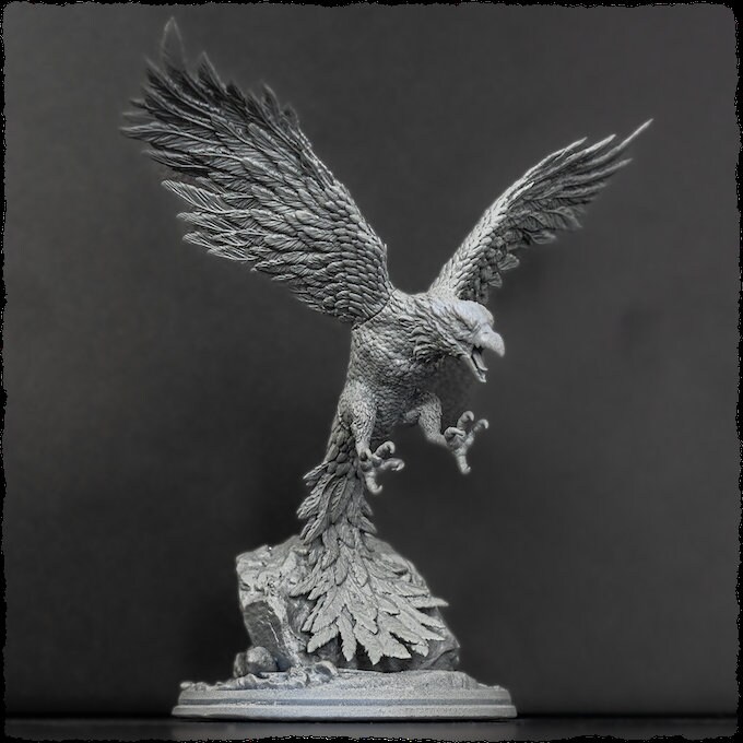 Phoenix Miniatures Dnd Statue Collectable High-quality Resin Replica ...
