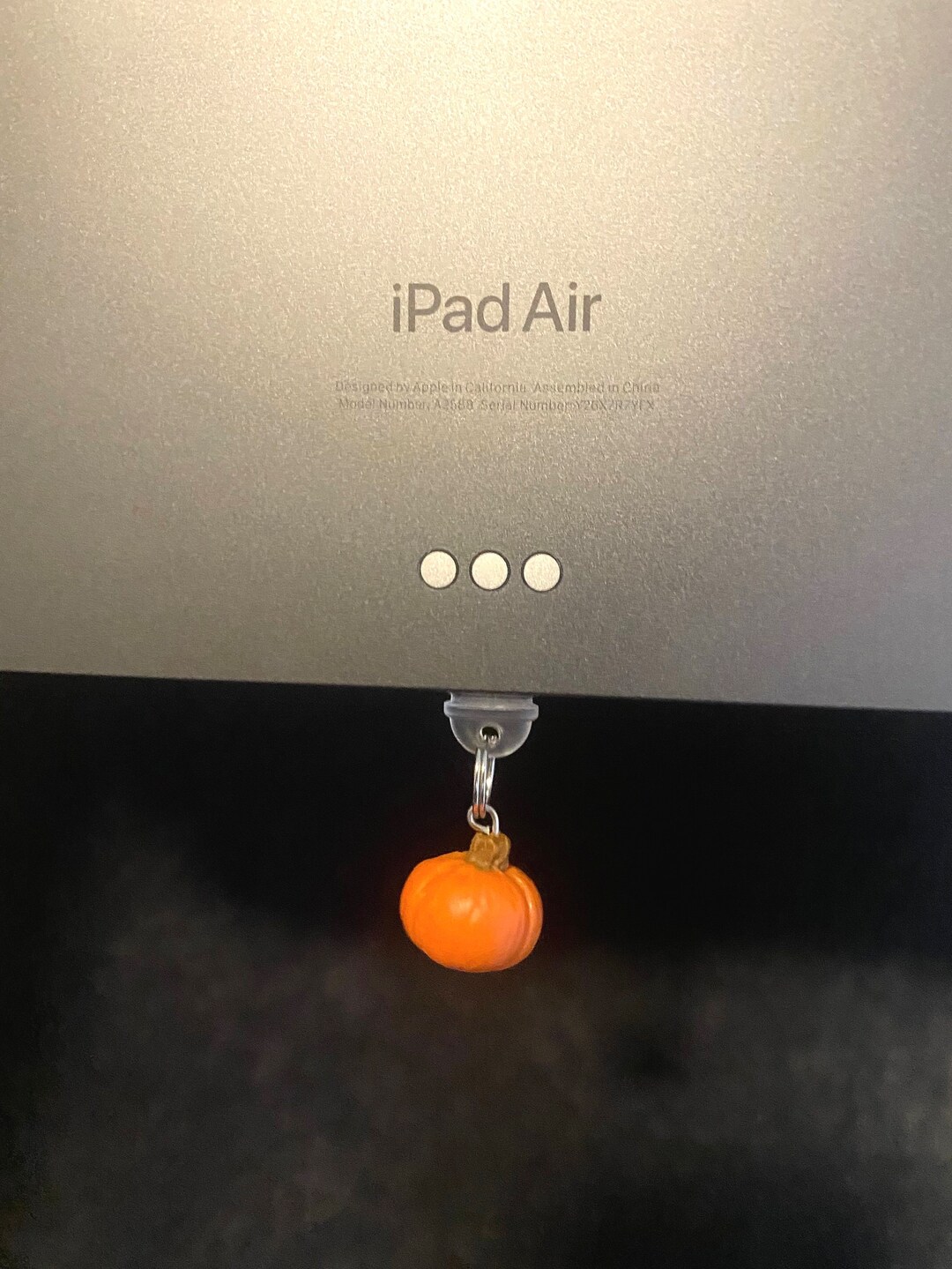 Pumpkin Charm, Lightning Port, Dust Plug, USB-C, Dust Plug, Kindle ...
