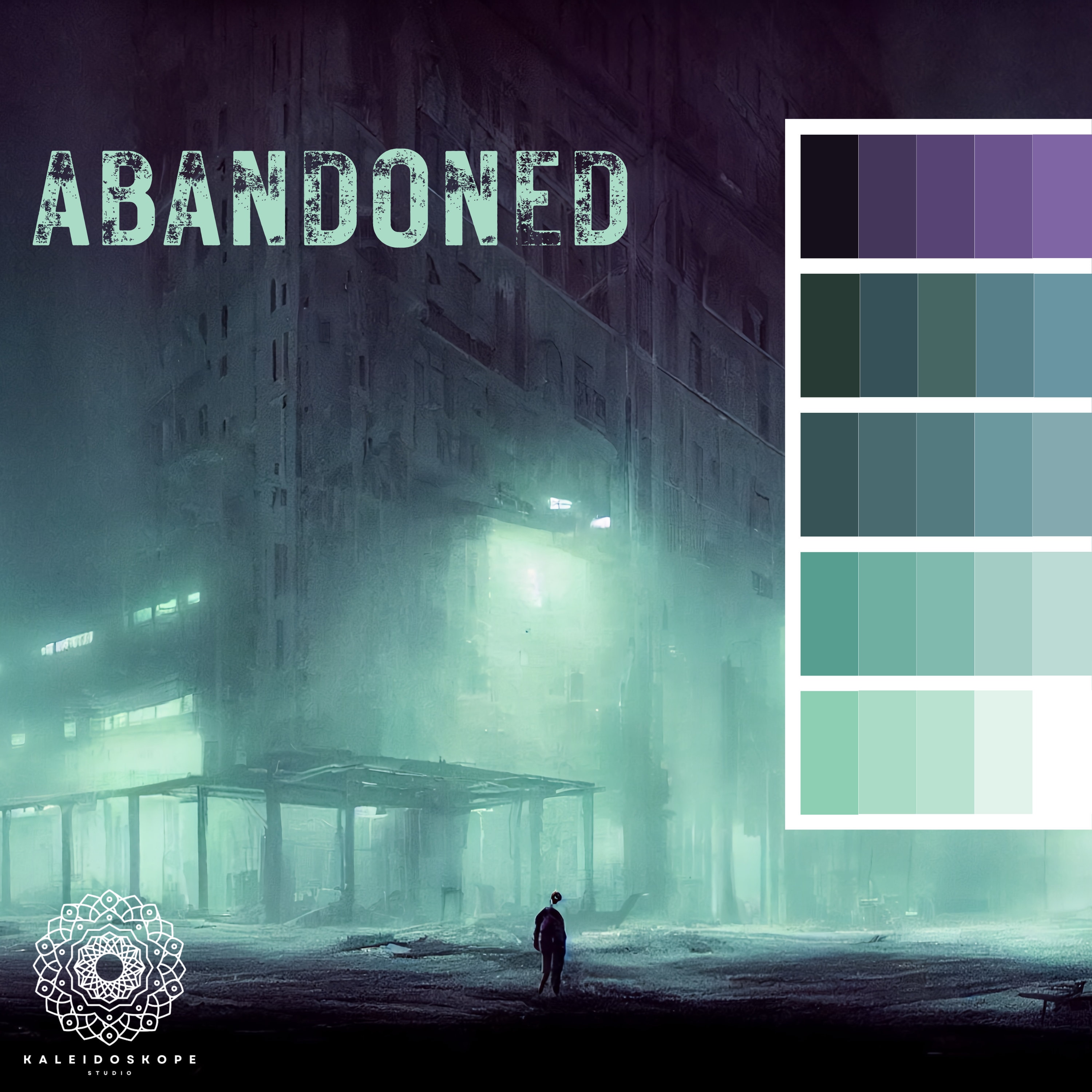 Abandoned Color Palette Digital Download for Procreate: Create Scenes ...