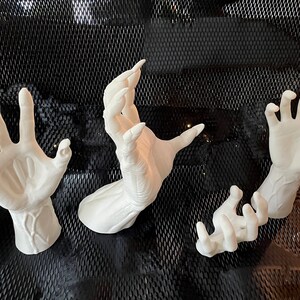 Large Zombie Hands, Scary Devil Hands, Wall Mounted Demon Hands ...