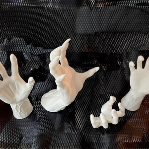 Large Zombie Hands, Scary Devil Hands, Wall Mounted Demon Hands ...