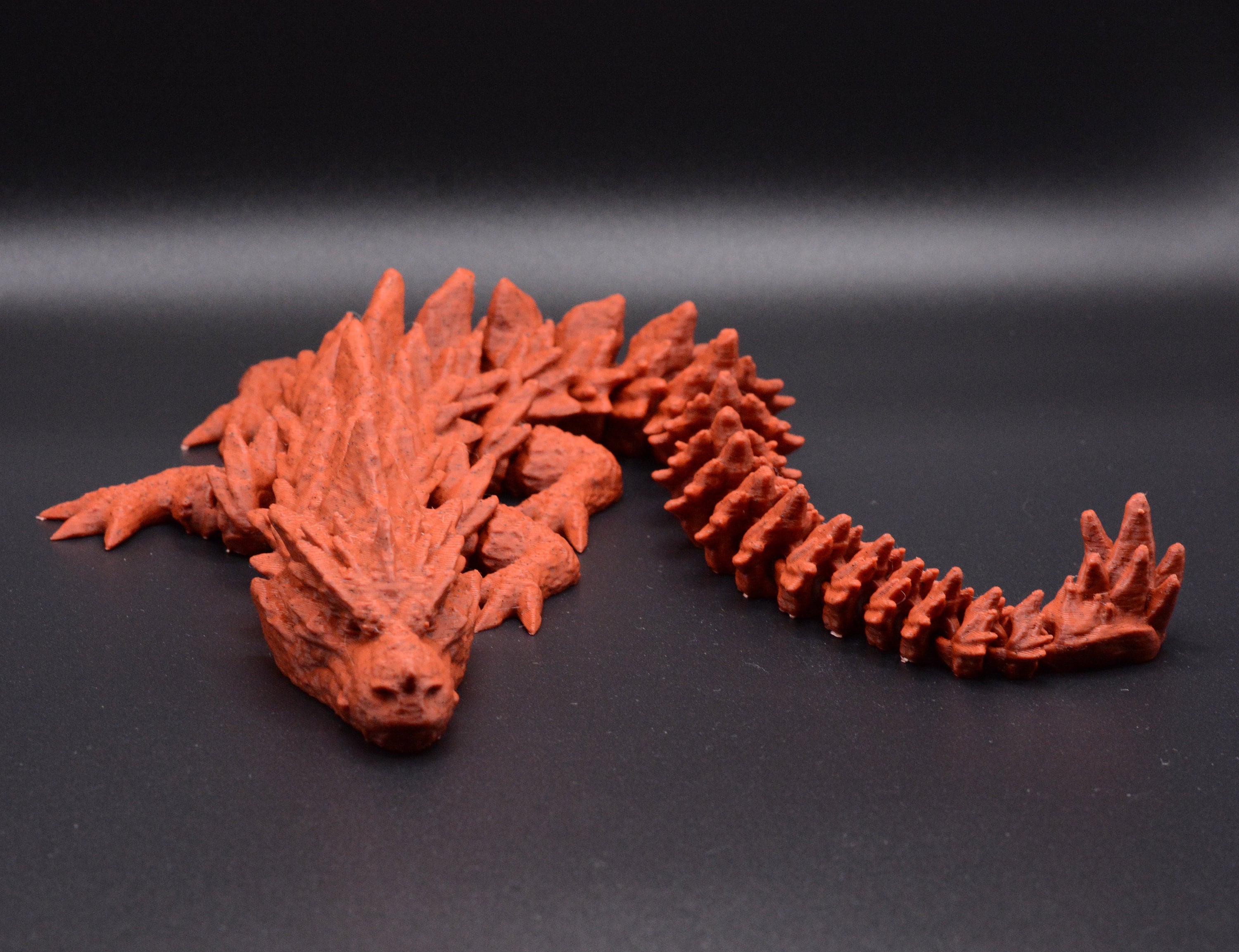 Articulated Dragon, 3D Printed Dragon Gift, Dragon Fidget Toy, Dragon ...