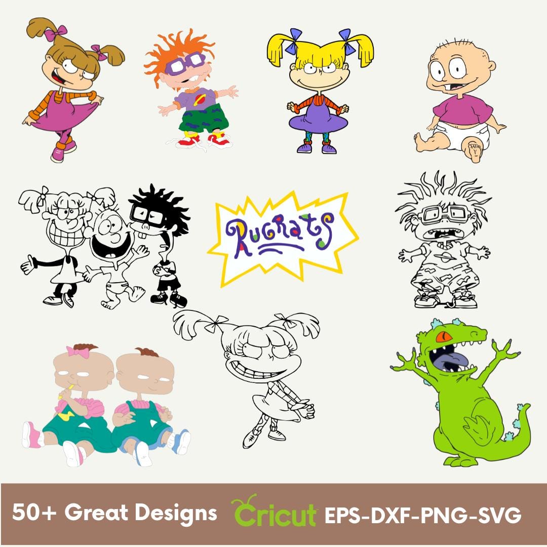 Rugrats Alphabet Svg Rugrats Svg Rugrats Font Svg Rugrats Etsy Images