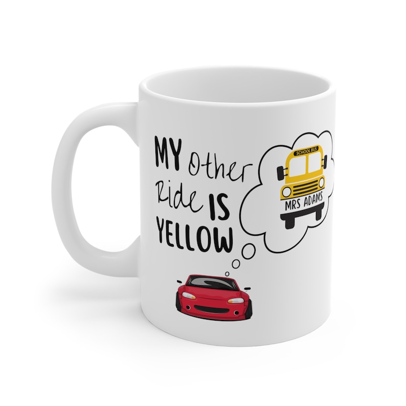 Personalized School Bus Drivers Appreciation Gift, Mug for Bus Drivers ...