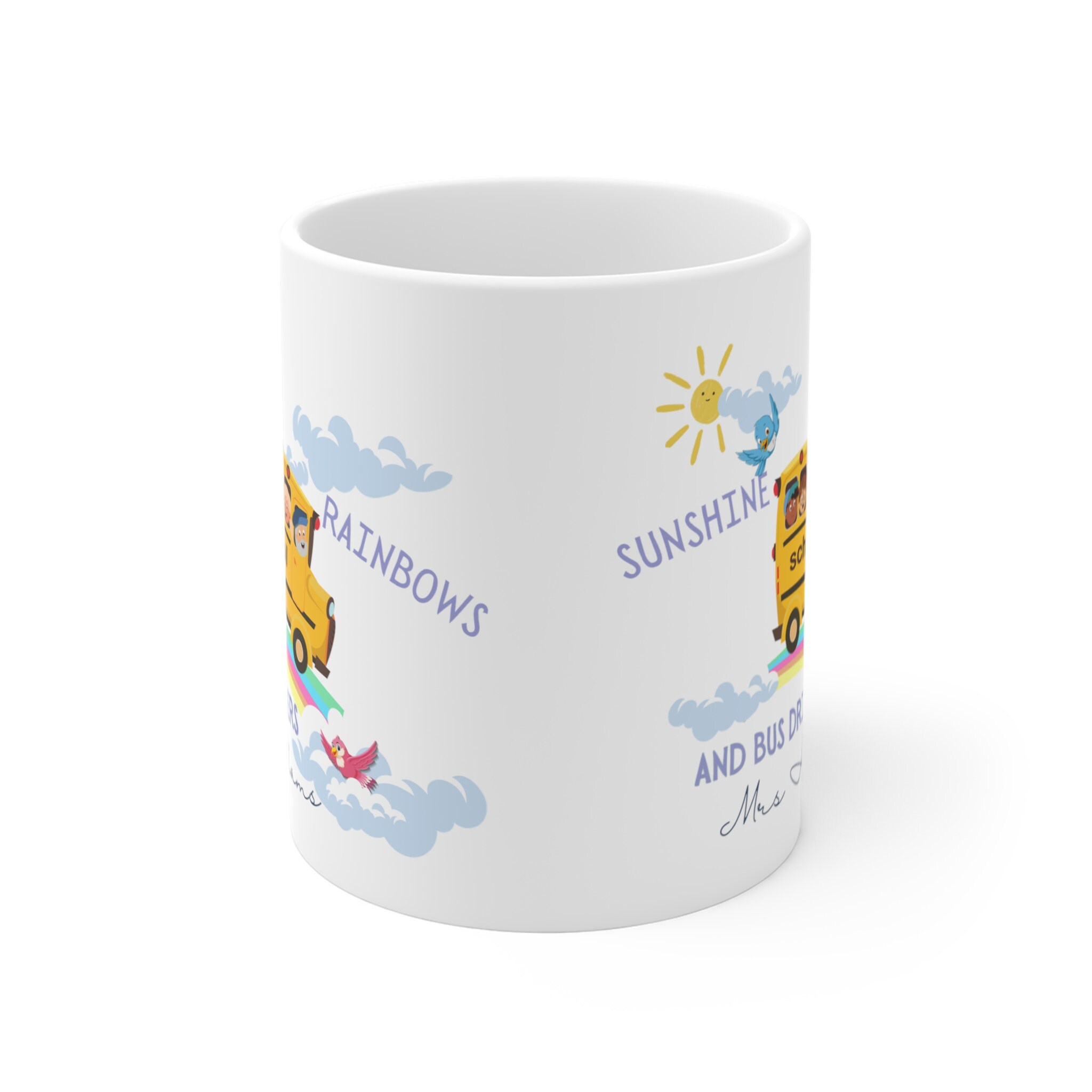 Personalized Mug for Bus Drivers, School Bus Drivers Appreciation Gift ...
