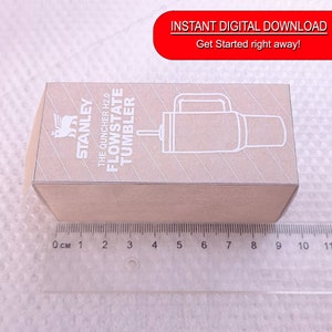 Mini Stanley Box Template - Digital Download File Printable Miniatures ...