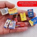 Miniature Pasta Box & Sauce Can Set: 10 Style Mini Food Templates ...
