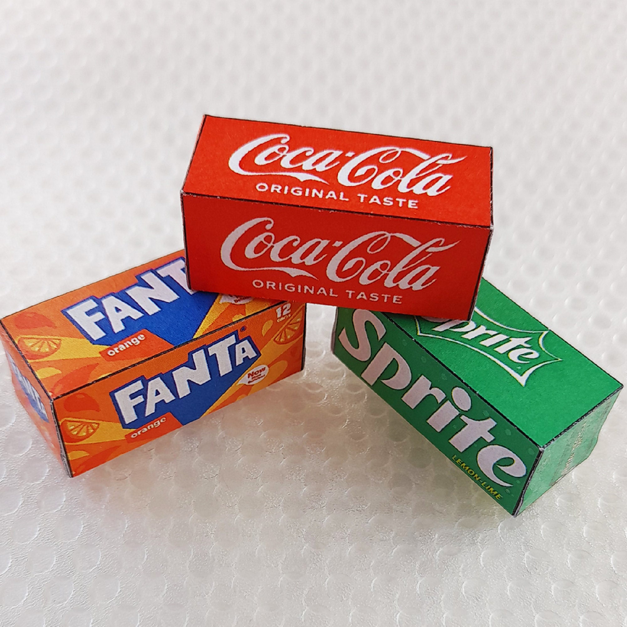 Mini Grocery Coke & Soda Drink Box Template Printable Files ,DIGITAL ...