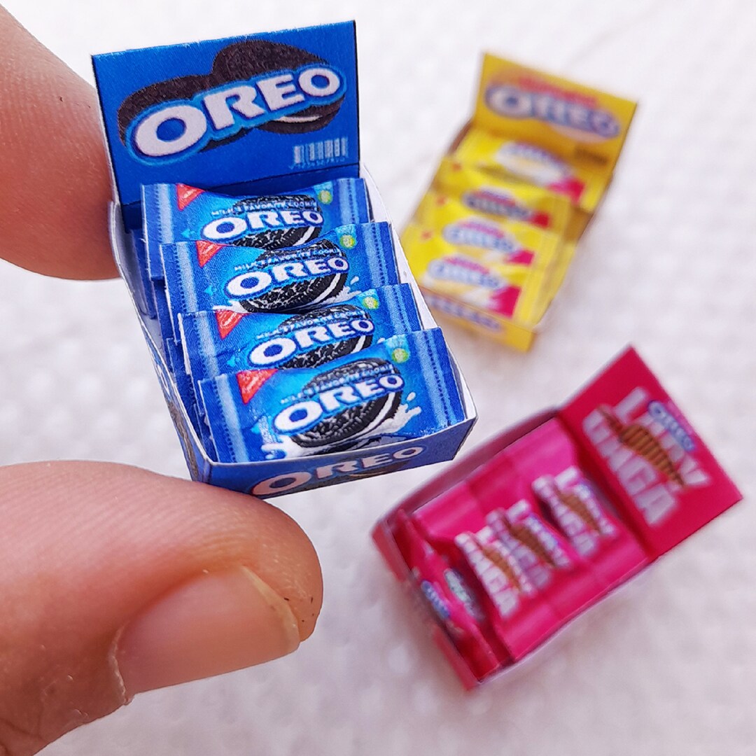 Mini Oreo Candy Bar Set 36 Pieces Miniature Choco Set Template ...